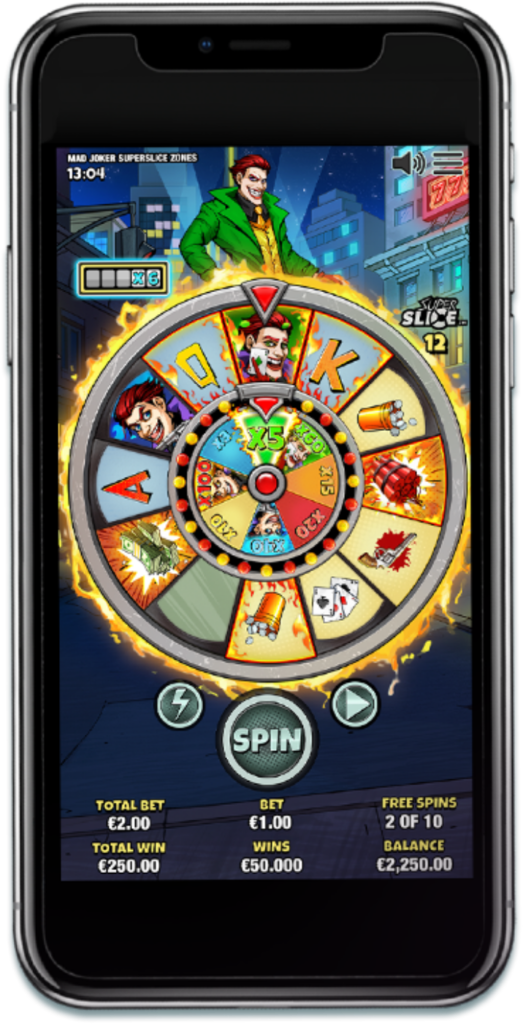 Mad Joker SuperSlice Zones – RAW iGaming