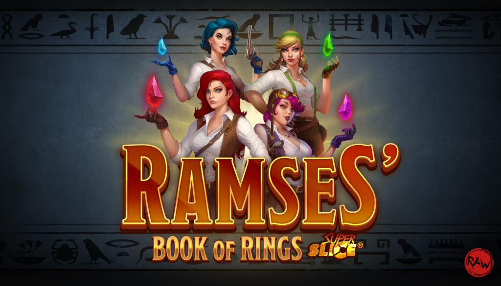RAW iGaming announces the release of its new, unique SuperSlice® Rings game, ‘Ramses Book Of ...